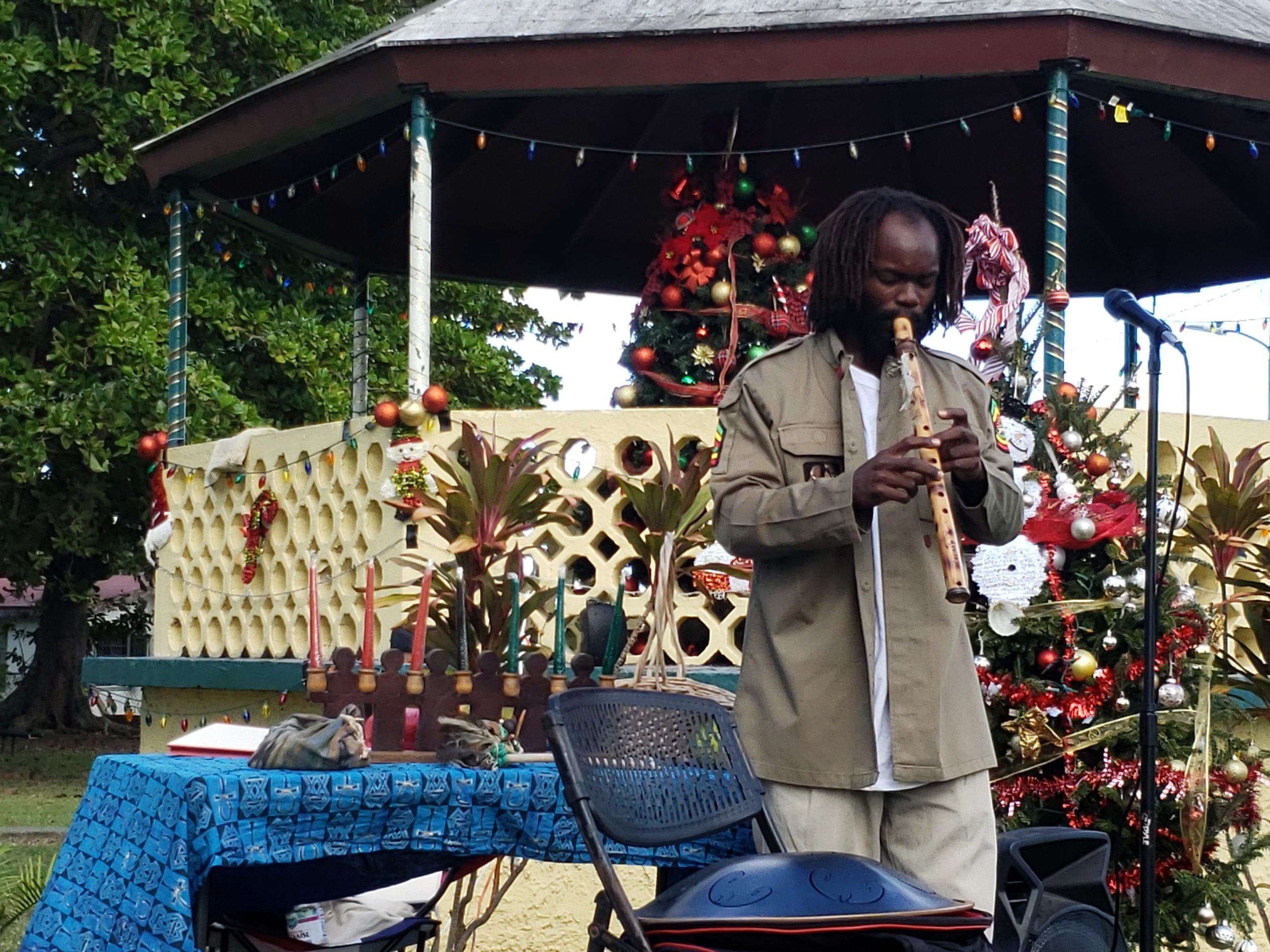 Celebrating Kwanzaa on St. Croix - Chris and Christie Powers