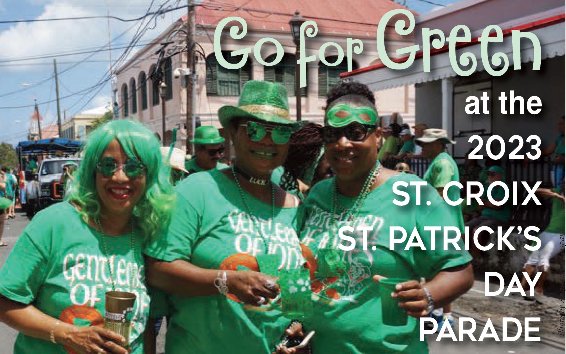 Crucian St. Patrick’s Day Parade 2023 - Chris and Christie Powers