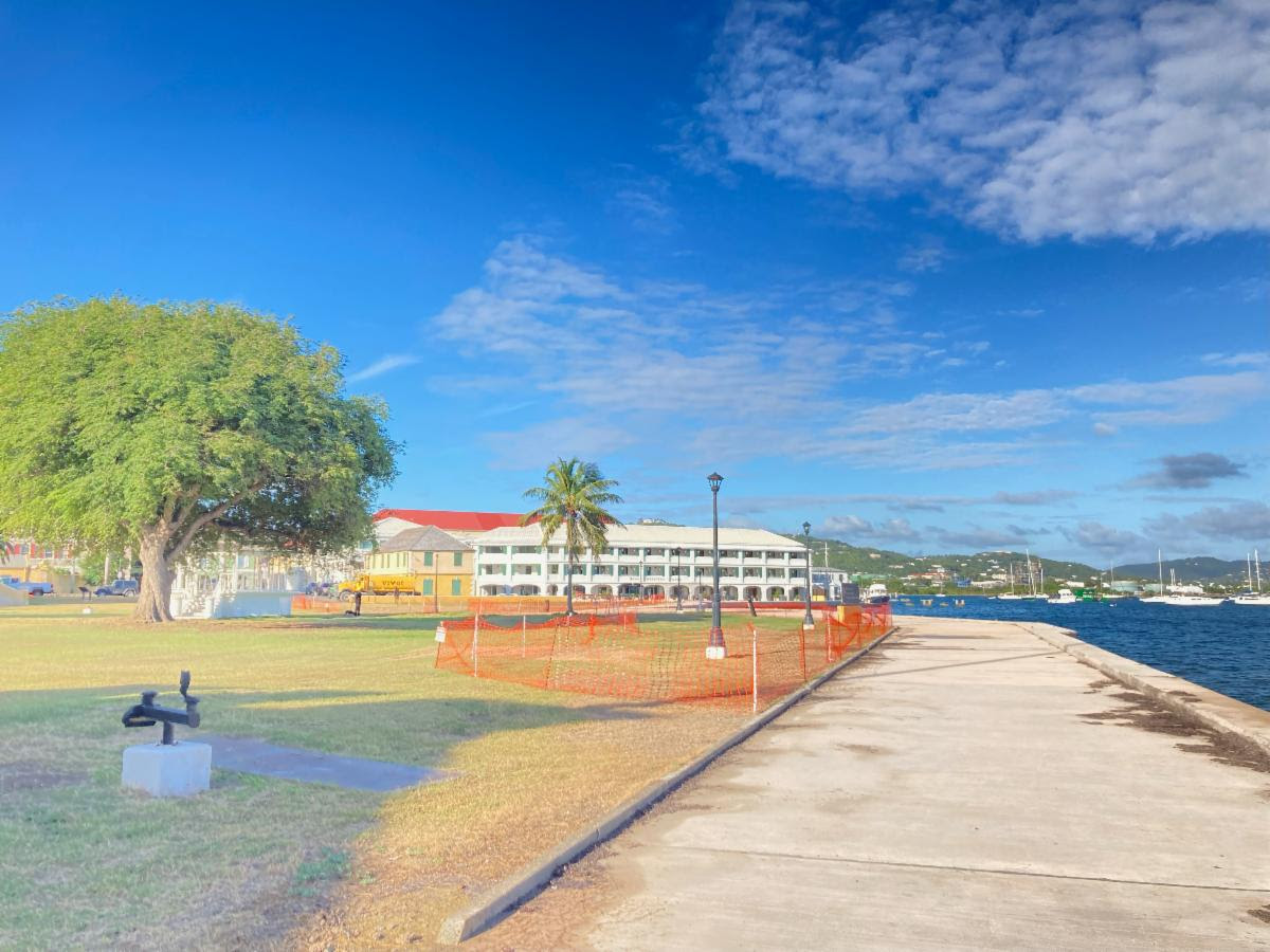 Progress on Major Renovations in Christiansted - Chris and Christie Powers