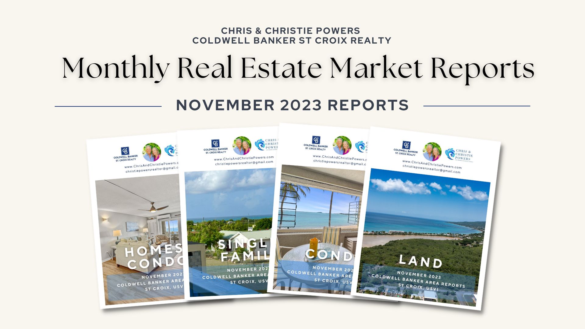 NEW St Croix Area Reports (November 2023) - Chris and Christie Powers