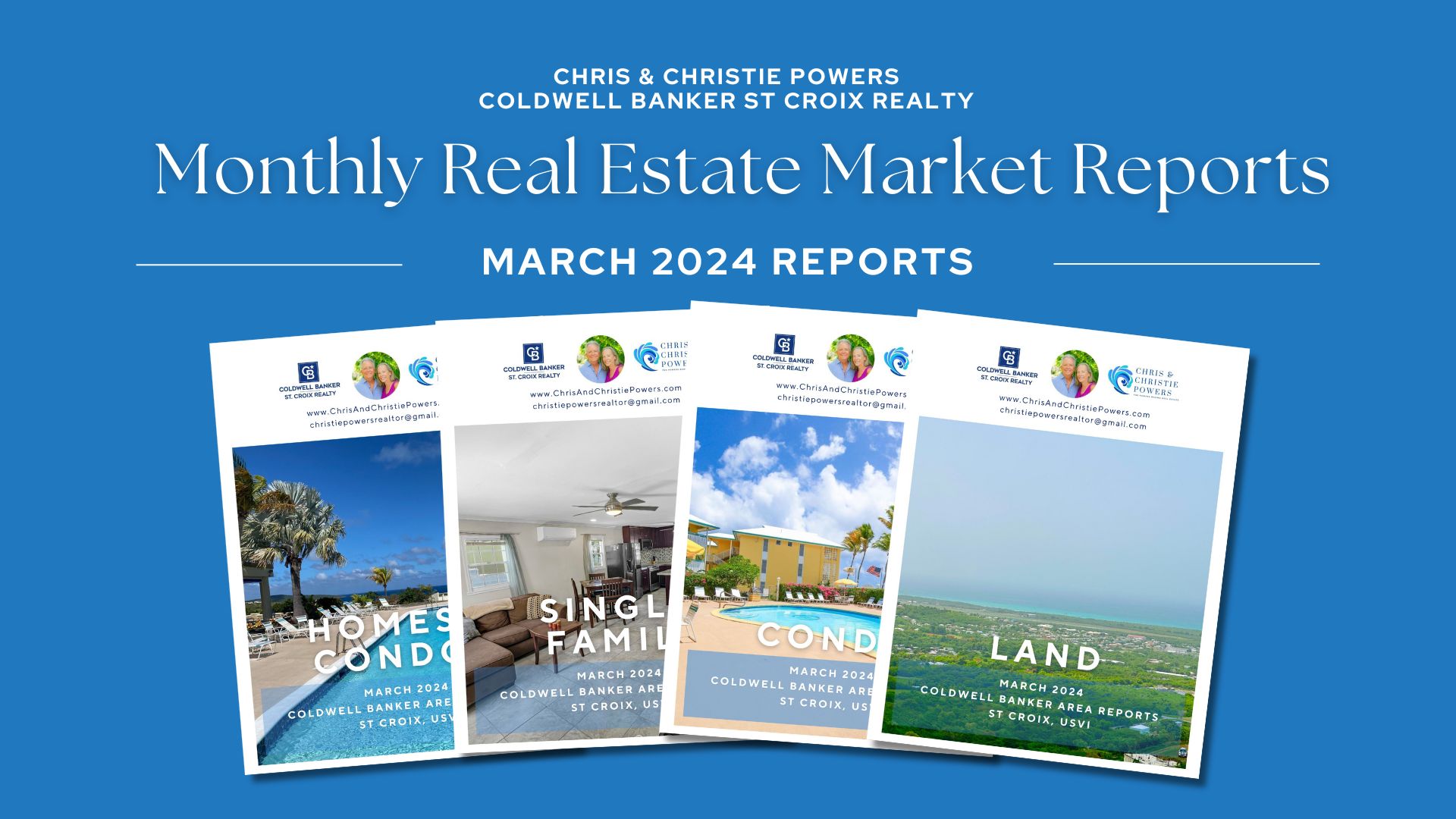 NEW St Croix Area Reports (March 2024) - Chris and Christie Powers